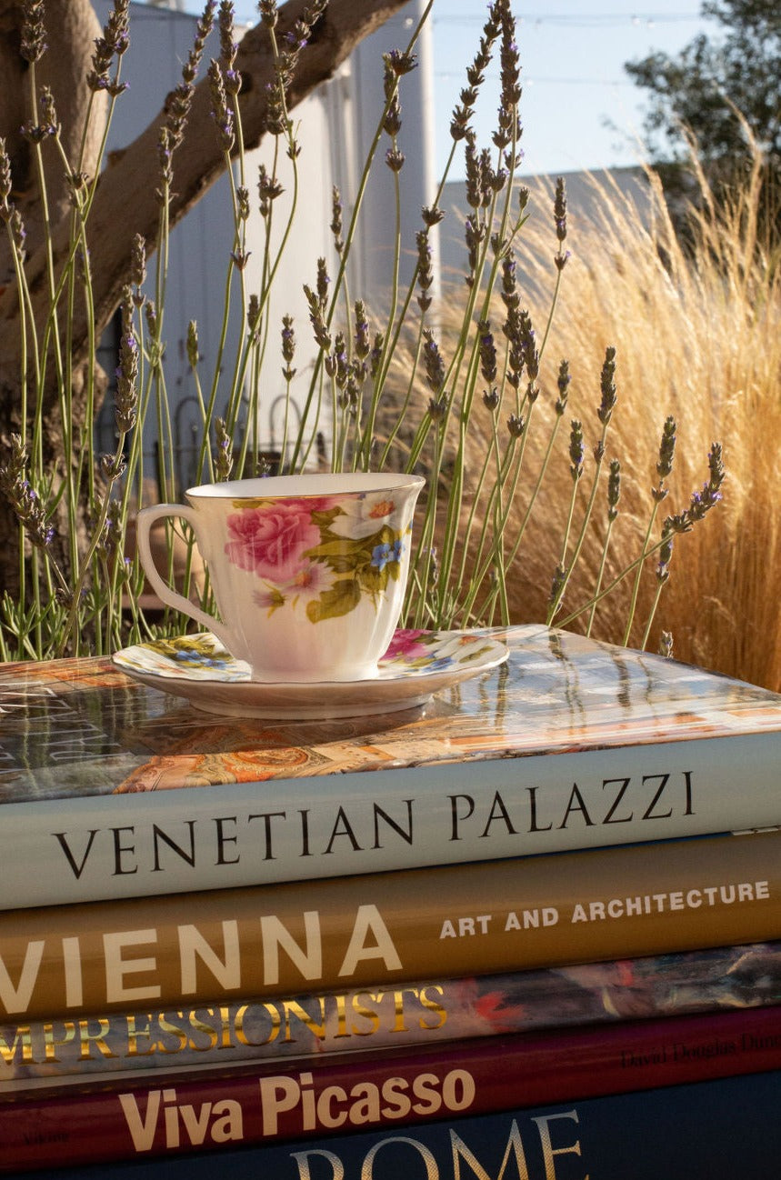 Villa Tea Cup Set - FINAL SALE – SHOPLUNAB