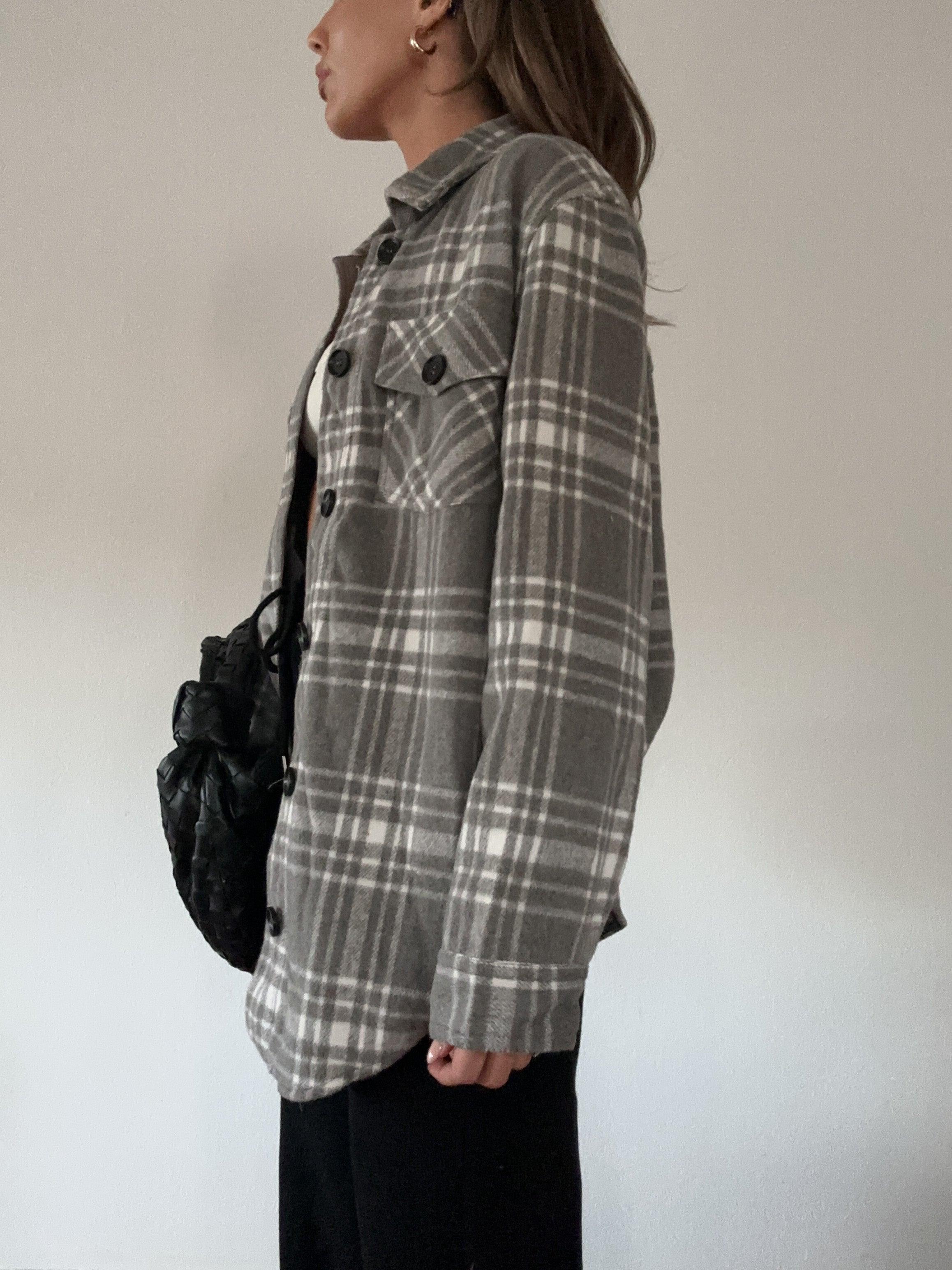 California Living Flannel Shacket - FINAL SALE – SHOPLUNAB